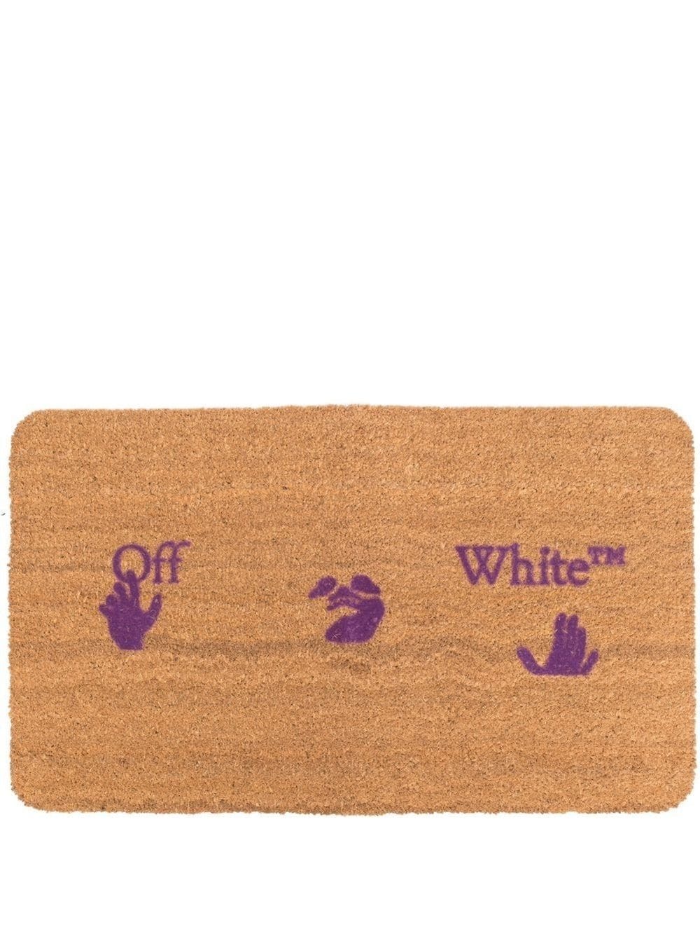 OFF-WHITE - Hands Off Welcome Mat Off-White