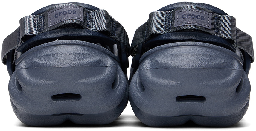Crocs Kids Navy Echo Clogs Crocs