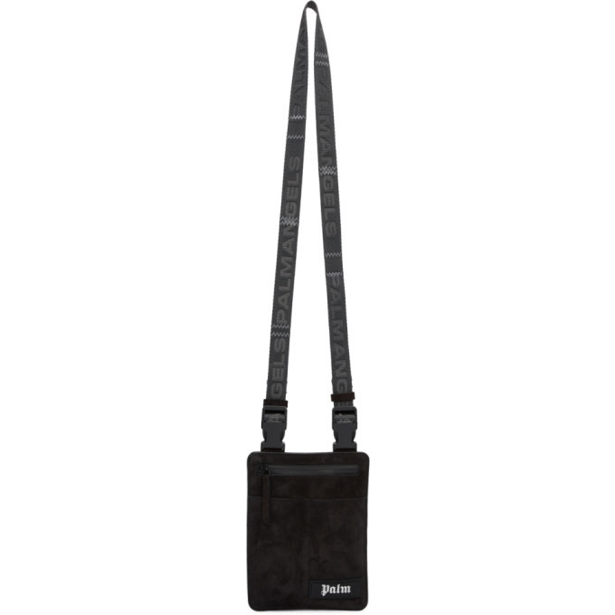 Palm Angels Black Crossbody Bag Palm Angels