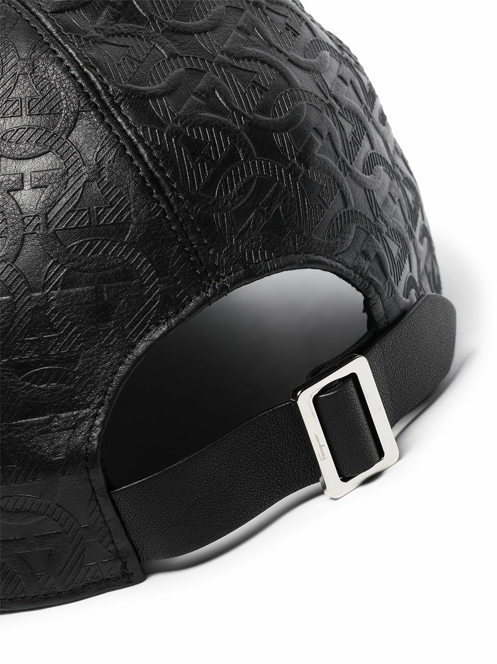 FERRAGAMO - Gancini Leather Baseball Cap Salvatore Ferragamo