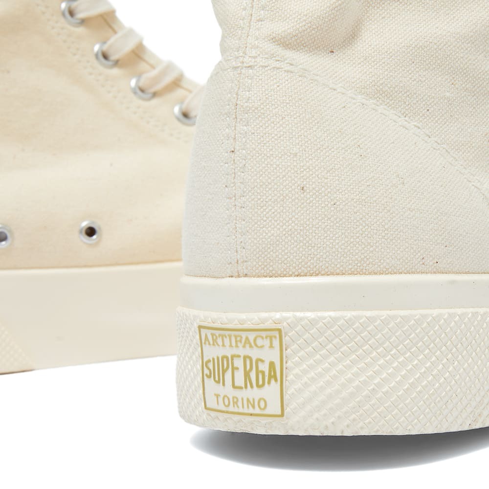 Artifact by Superga Men's 2433-W CD1150 Selvedge Duck High Sneakers in ...