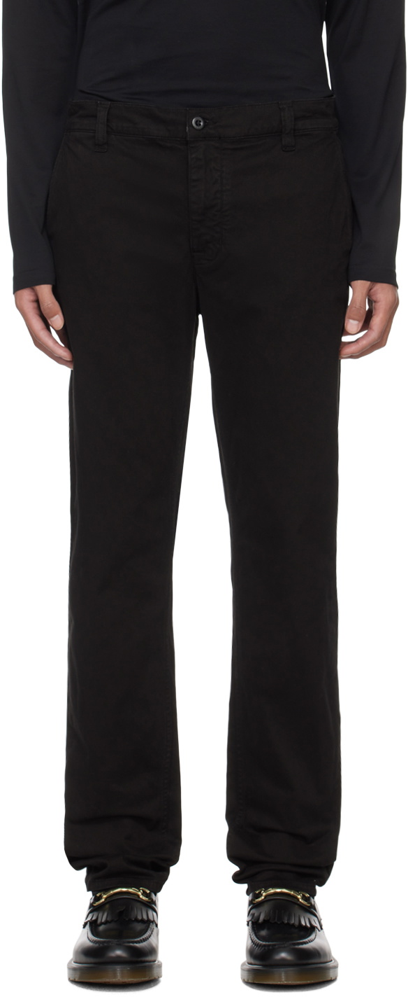 Nudie Jeans Black Easy Alvin Trousers Nudie Jeans Co