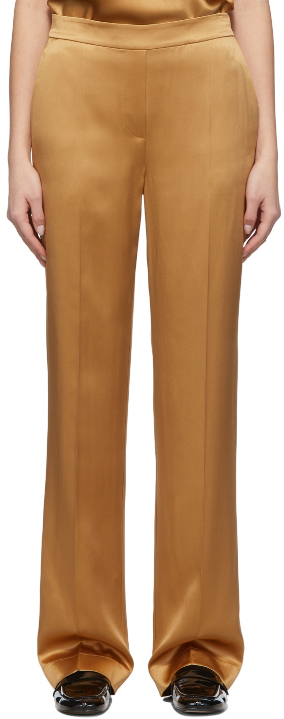 Joseph Tan Silk Tova Trousers Joseph