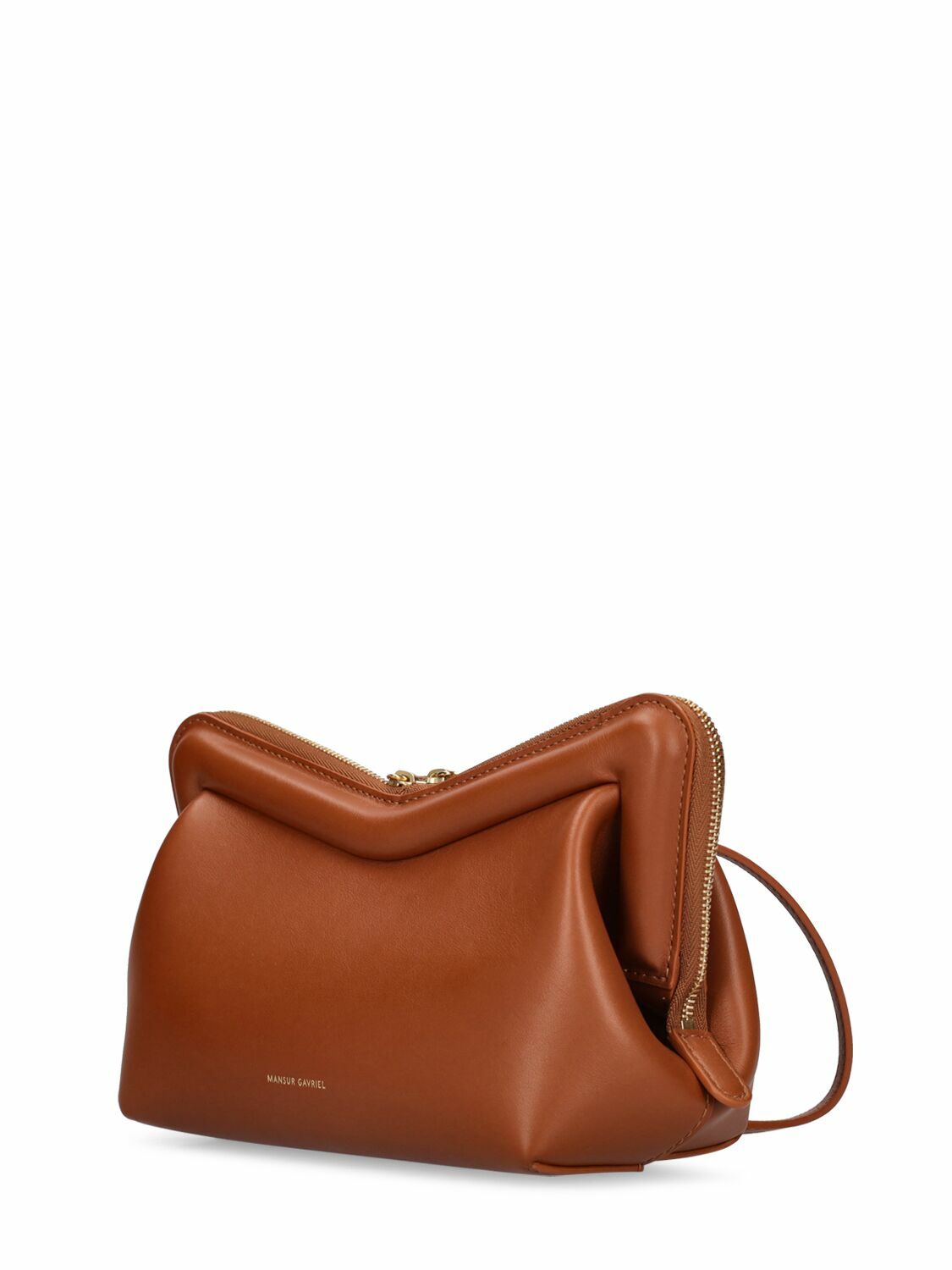MANSUR GAVRIEL - Mini M Frame Leather Shoulder Bag Mansur Gavriel