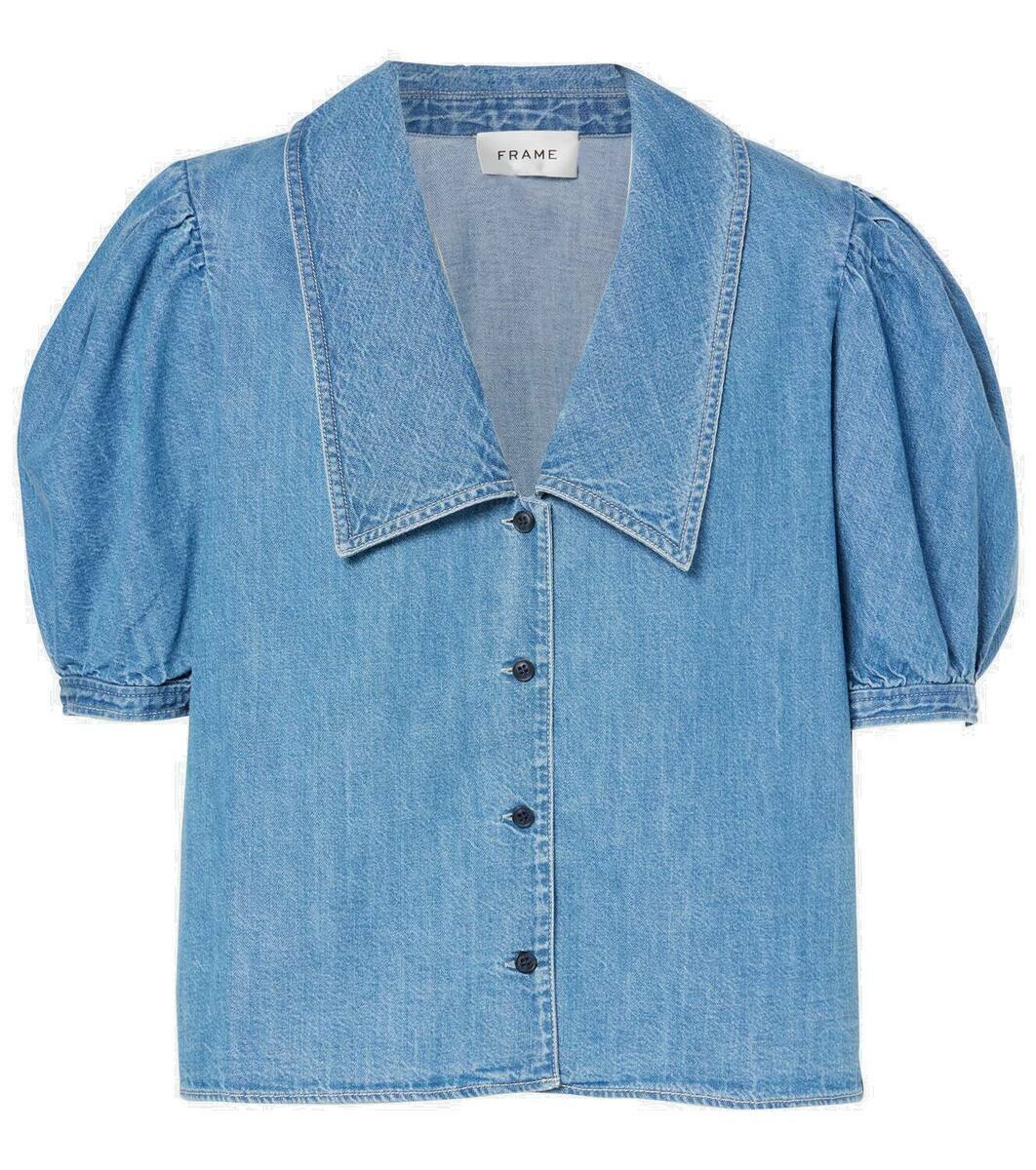 Frame Sailor denim top Frame Denim