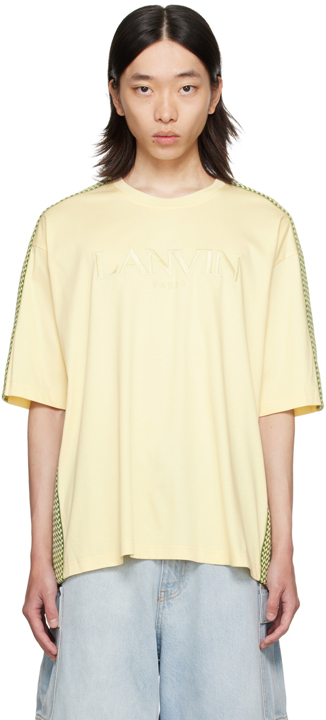 Lanvin Yellow Curb Side T-Shirt Lanvin
