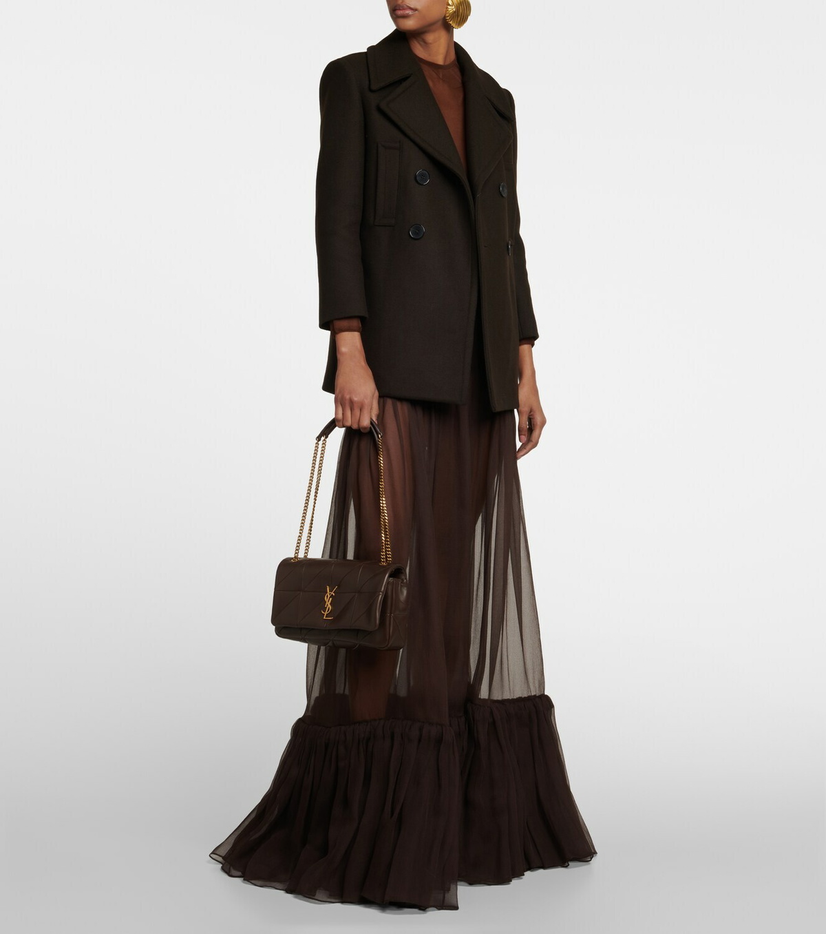 Saint Laurent - Jamie Medium leather shoulder bag Saint Laurent