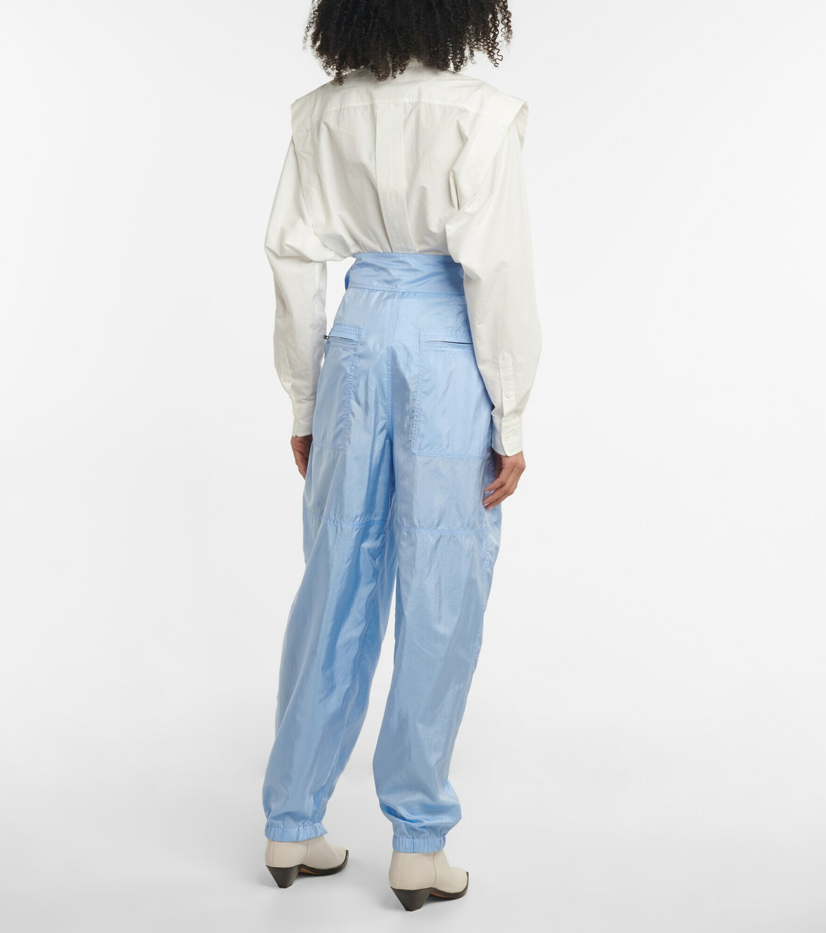 Isabel Marant - Olga high-rise zip-cuff trackpants Isabel Marant