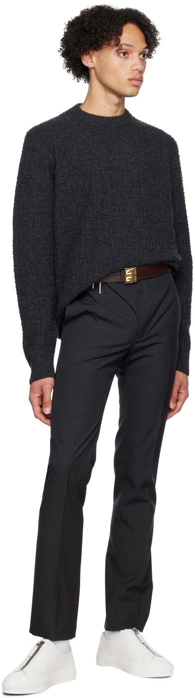 Givenchy Gray U-Lock Trousers Givenchy