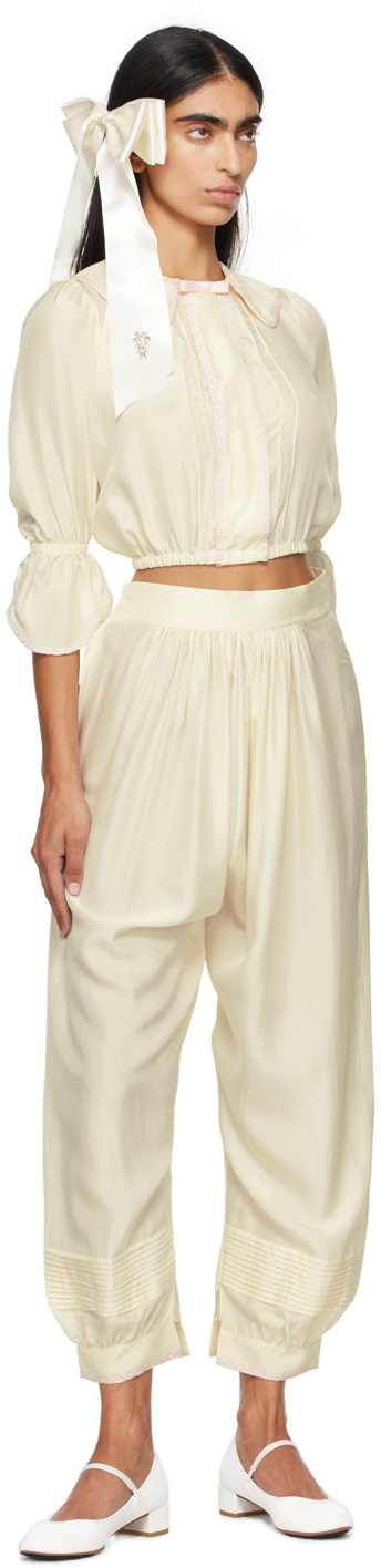 Ashley Williams Off-White Sleepy Blouse Ashley Williams