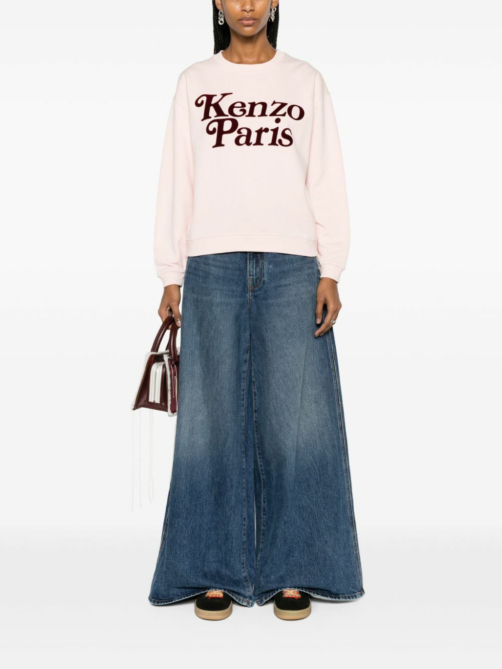 Kenzo Pink Kenzo By Verdy Cotton Sweatshirt Kenzo