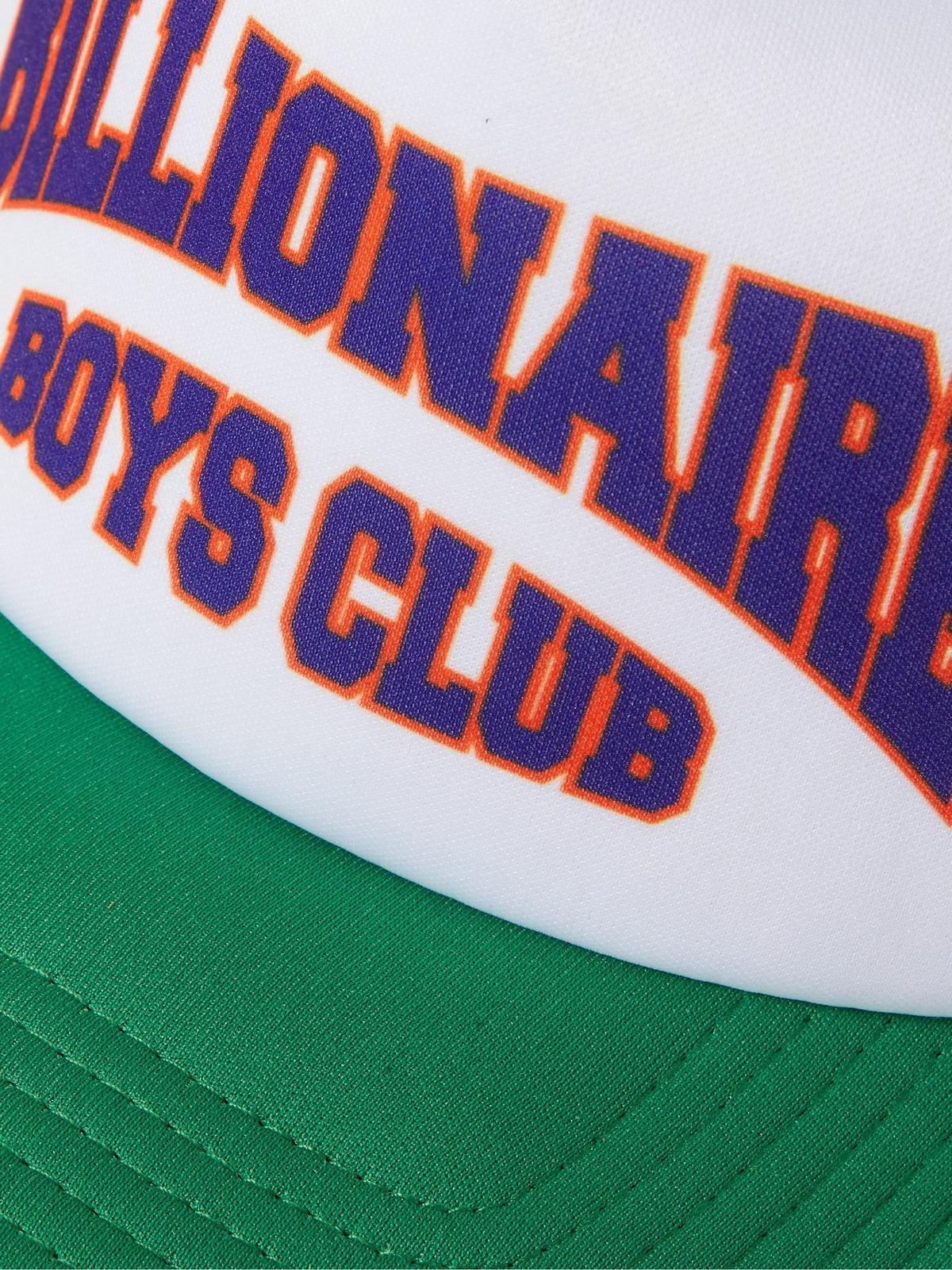 Billionaire Boys Club - Logo-Print Neoprene and Mesh Trucker Baseball ...