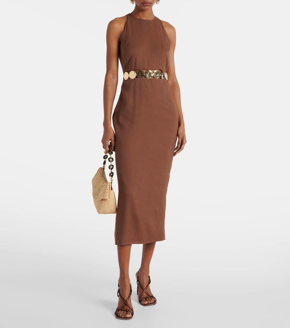 Veronica Beard Isla embellished midi dress Veronica Beard