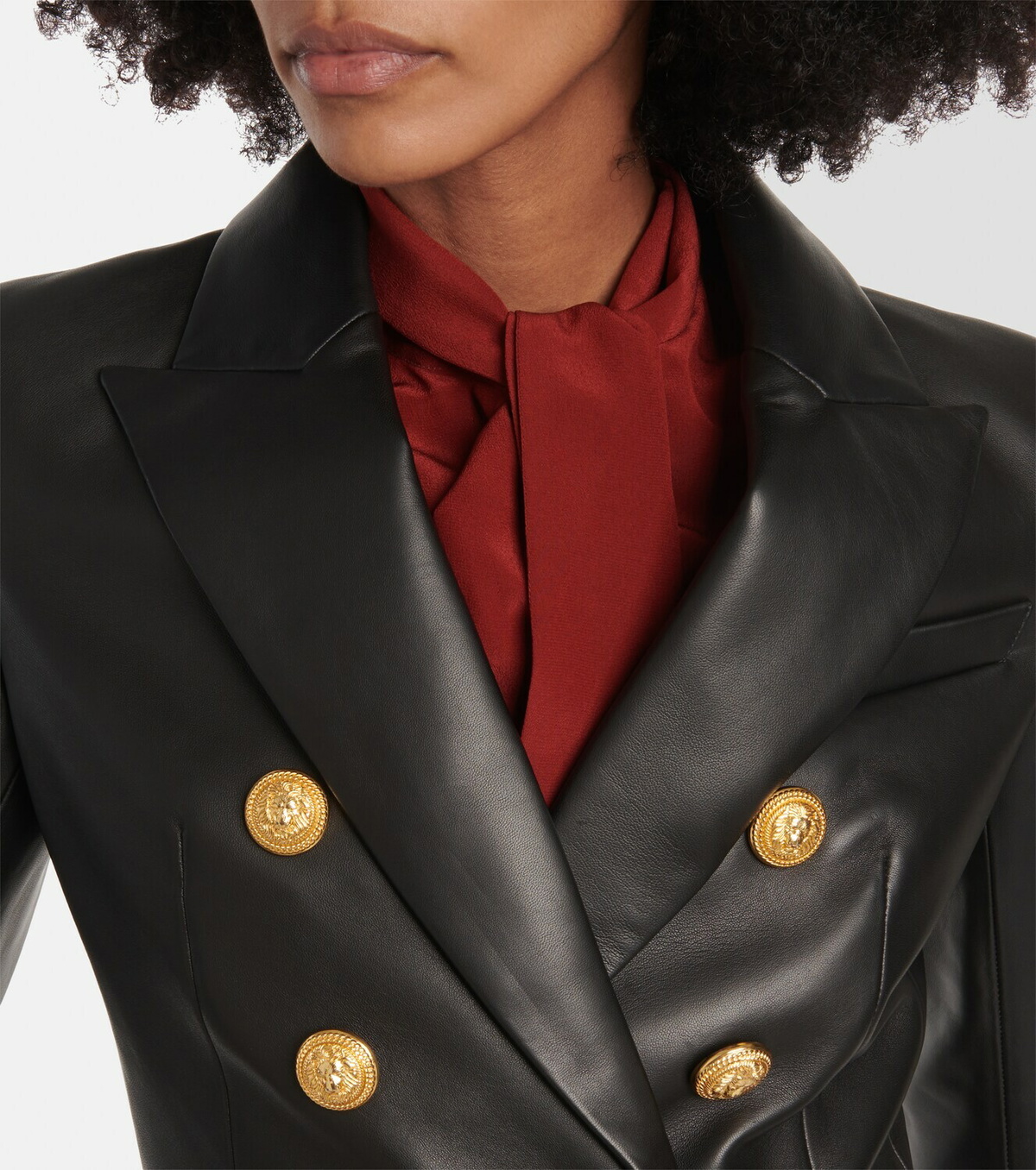 Balmain Leather blazer Balmain