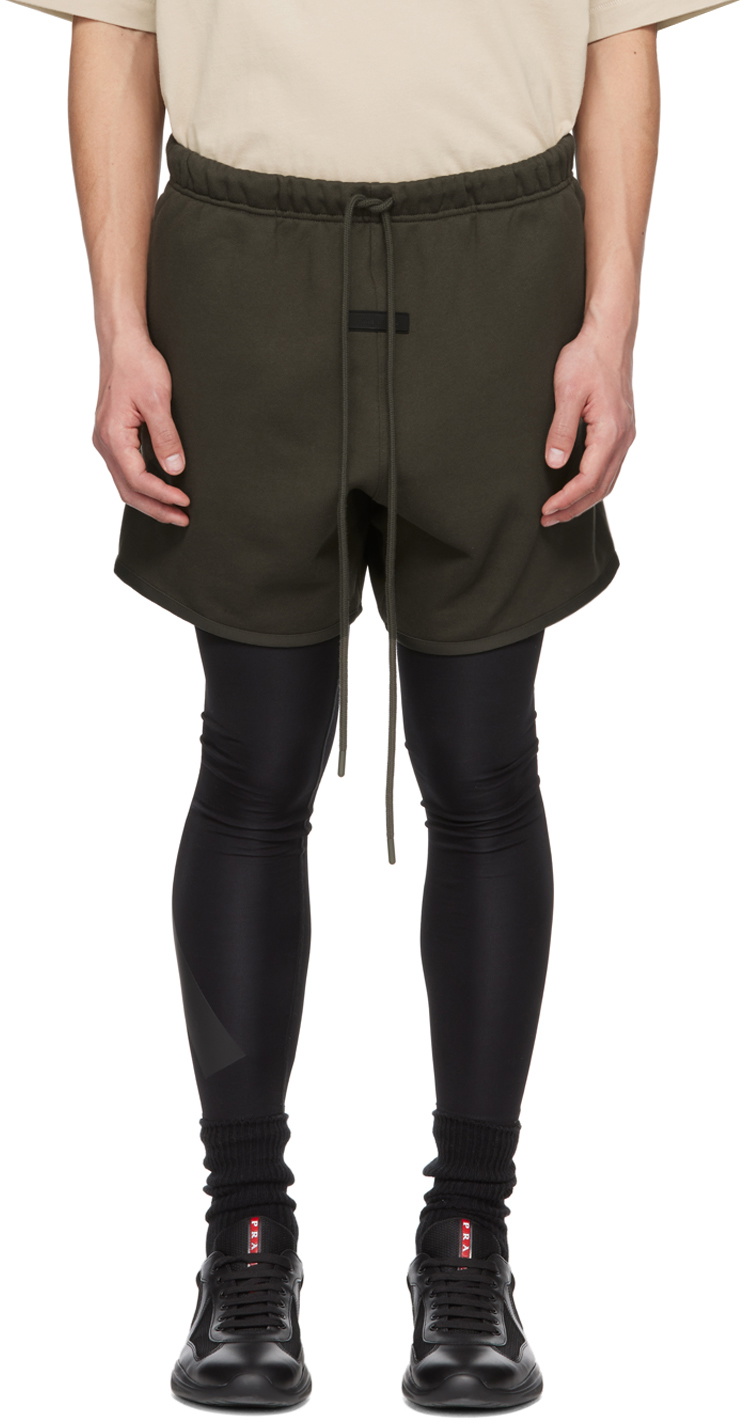Fear of God ESSENTIALS Gray Drawstring Shorts Fear Of God Essentials