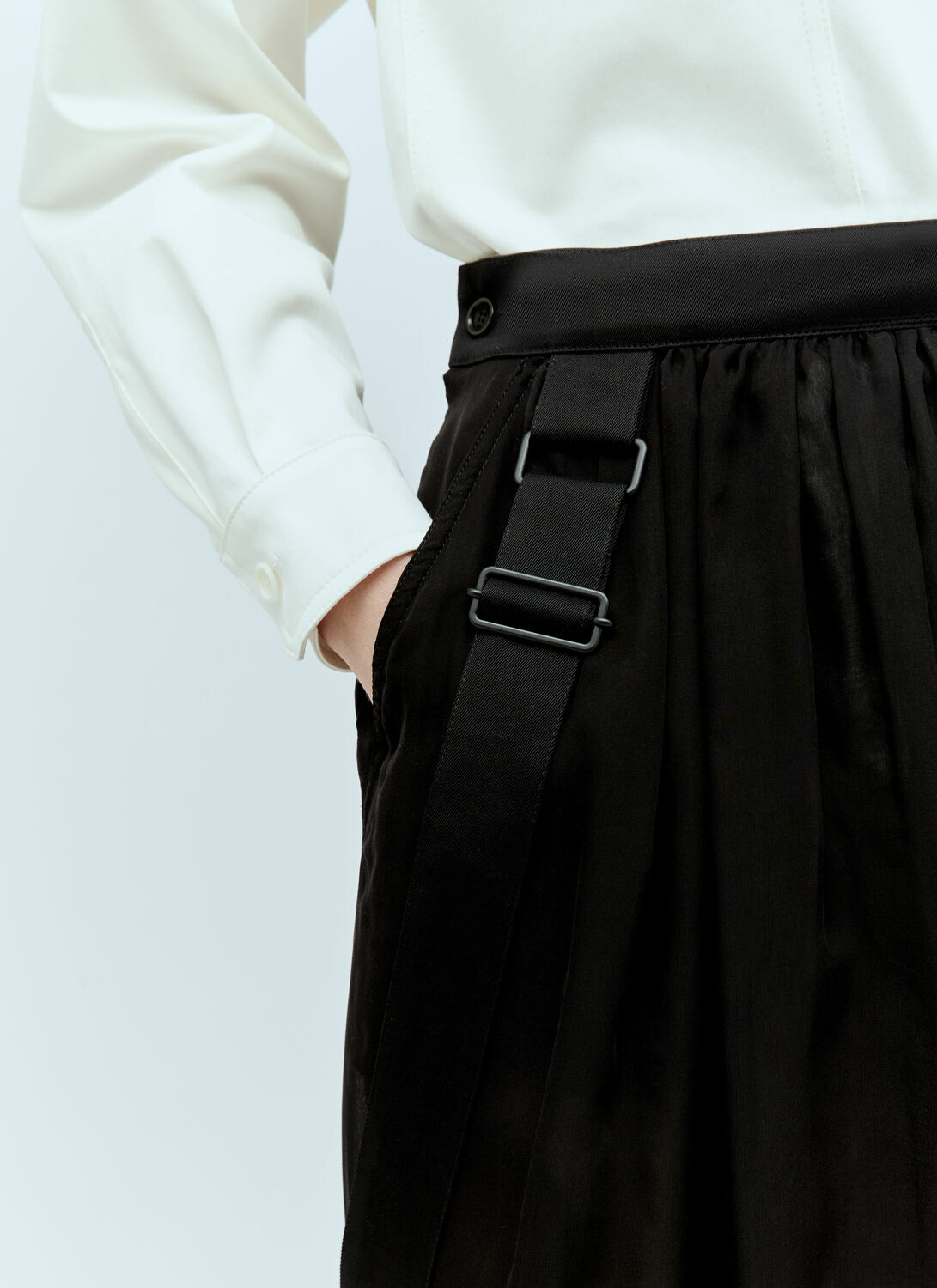 Max Mara Silk Chiffon Maxi Skirt Max Mara