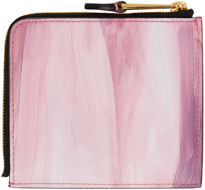Moschino Pink Painting Wallet Moschino