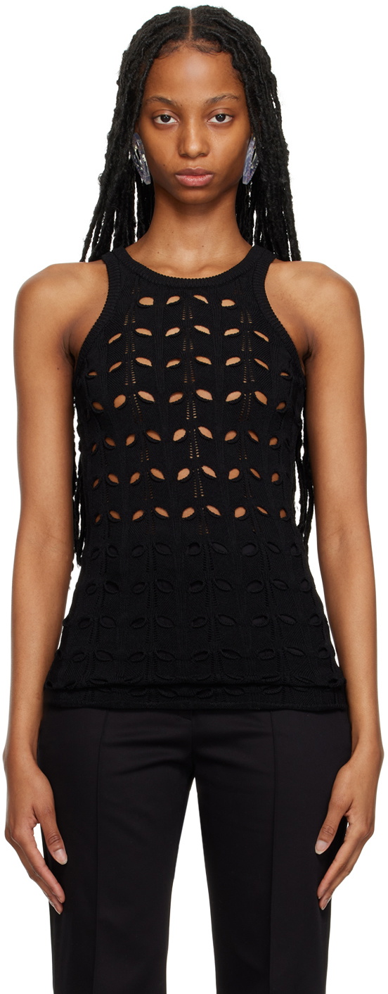 Sportmax Black Astice Tank Top Sportmax