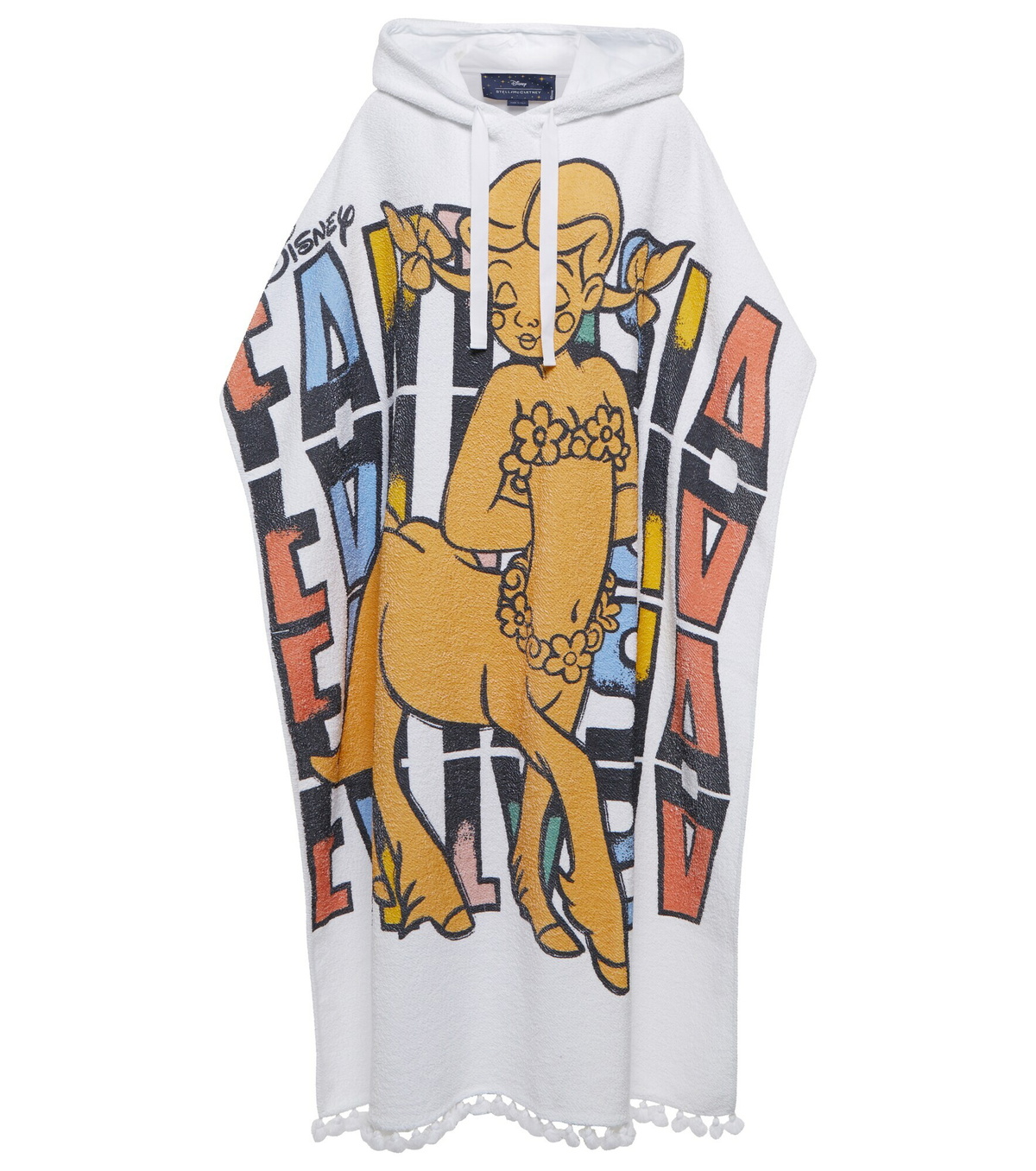 Stella Mccartney X Disney® Printed Terry Poncho Stella Mccartney