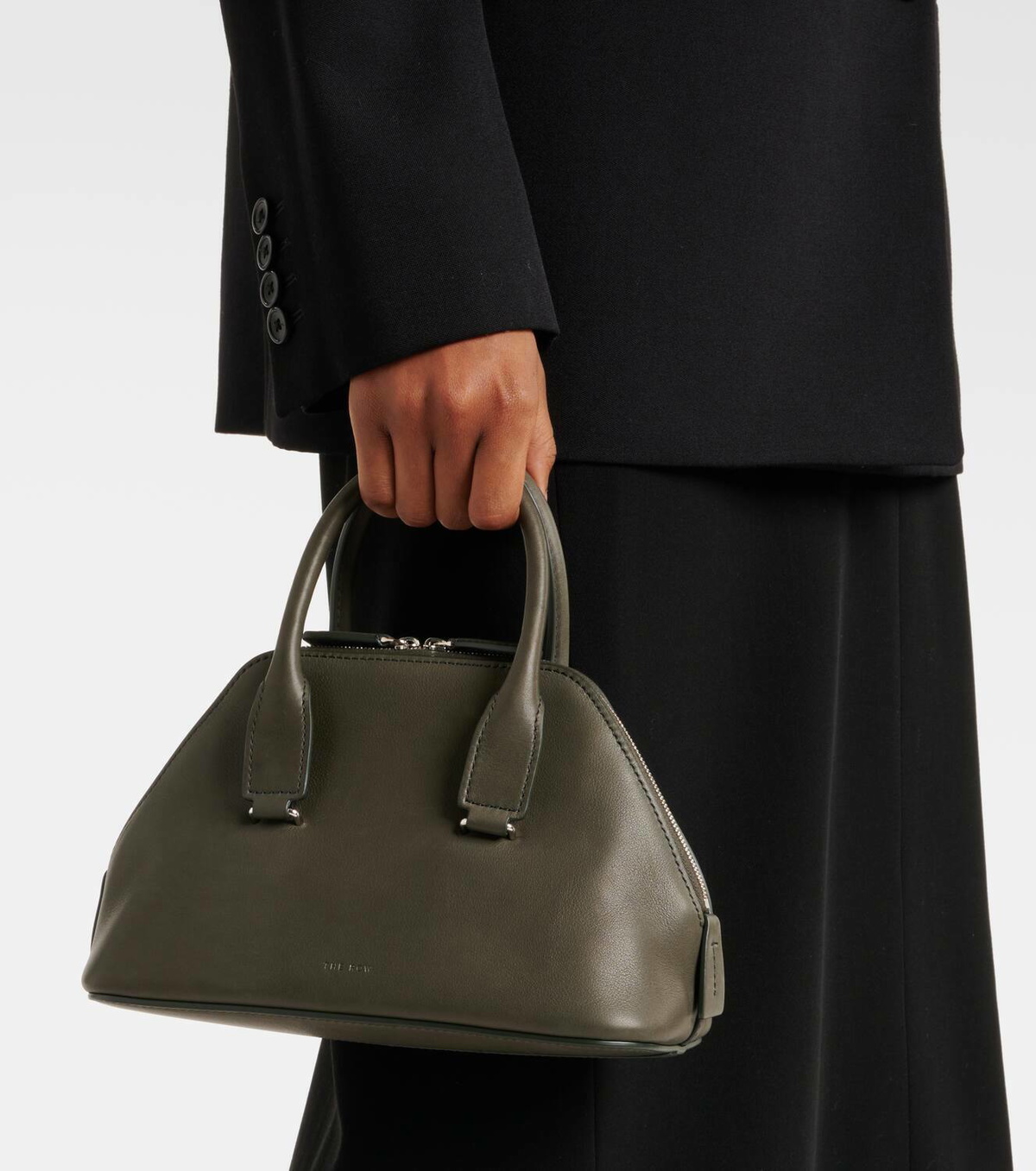 The Row Devon Mini leather tote bag The Row