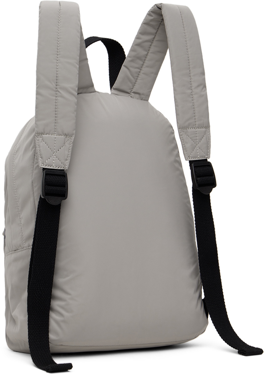 Stella McCartney Kids Gray Shark Print Backpack Stella McCartney