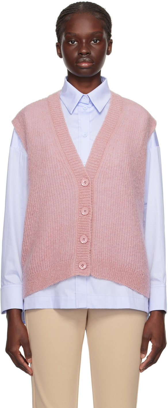 Max Mara Leisure Pink Fabiana Vest Max Mara Leisure