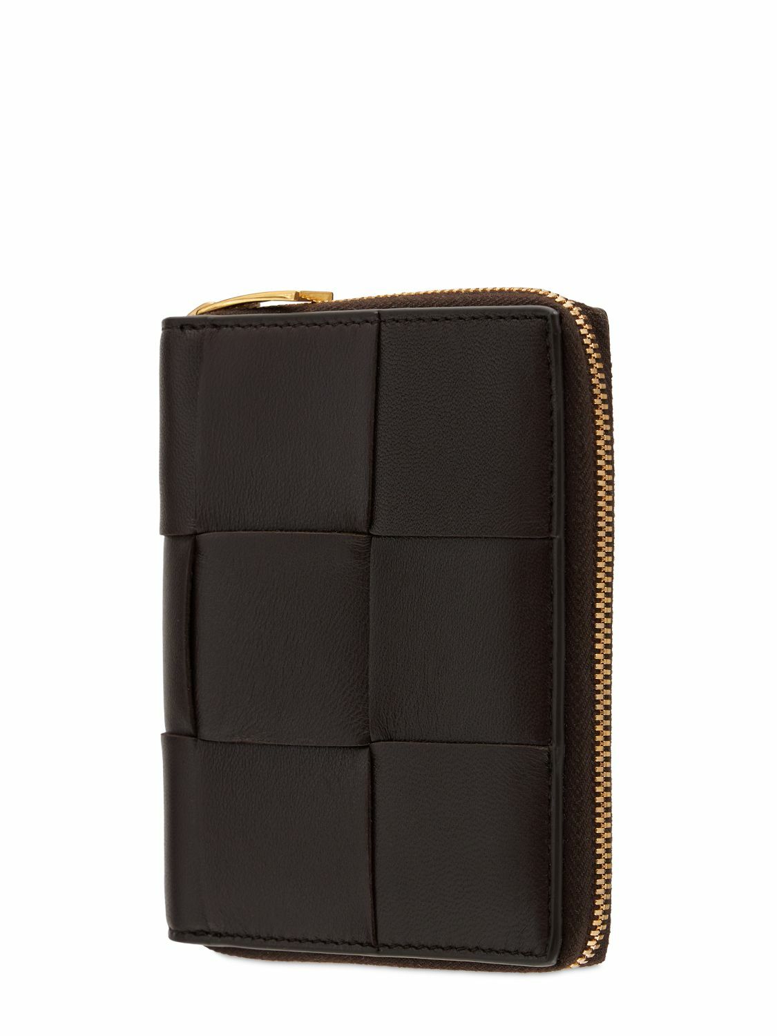 BOTTEGA VENETA - Compact Cassette Zip Around Wallet Bottega Veneta