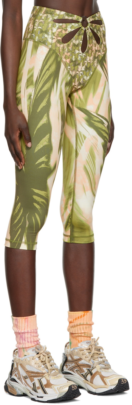 Collina Strada SSENSE Exclusive Green Sport Leggings Collina Strada