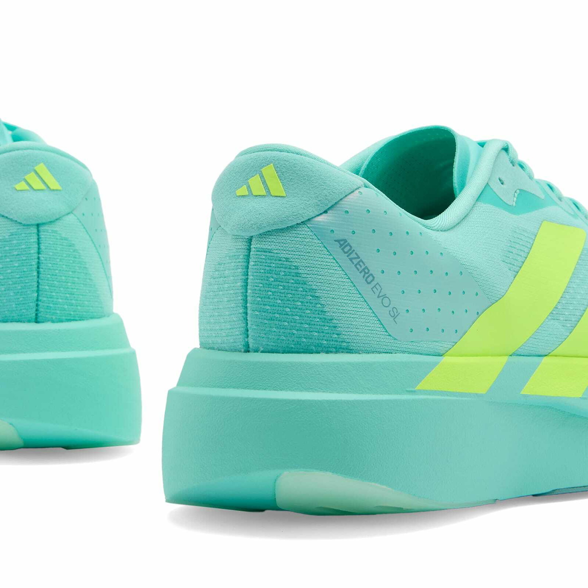 Adidas Running Men's adidas Adizero Evo Sl Sneaker in Flash Aqua Lucid ...