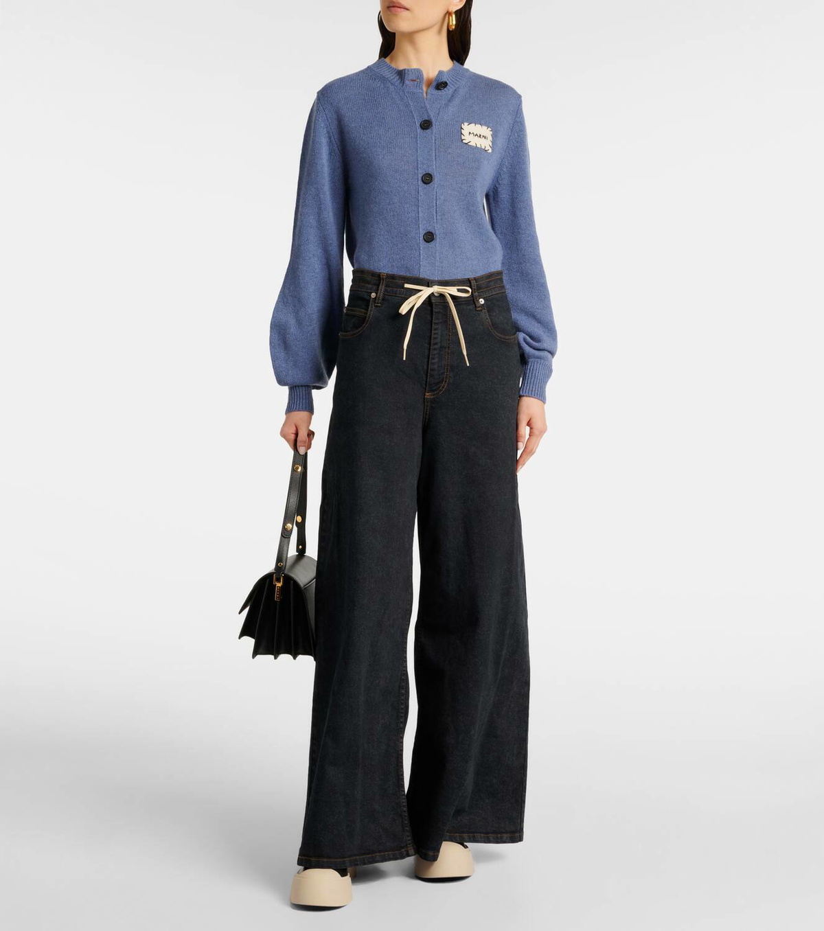 Marni High-rise wide-leg jeans Marni