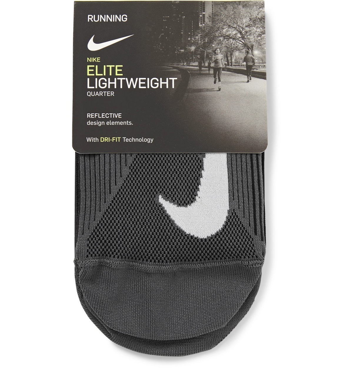 Nike Running - Spark Cushioned Dri-FIT Socks - Black Nike Running