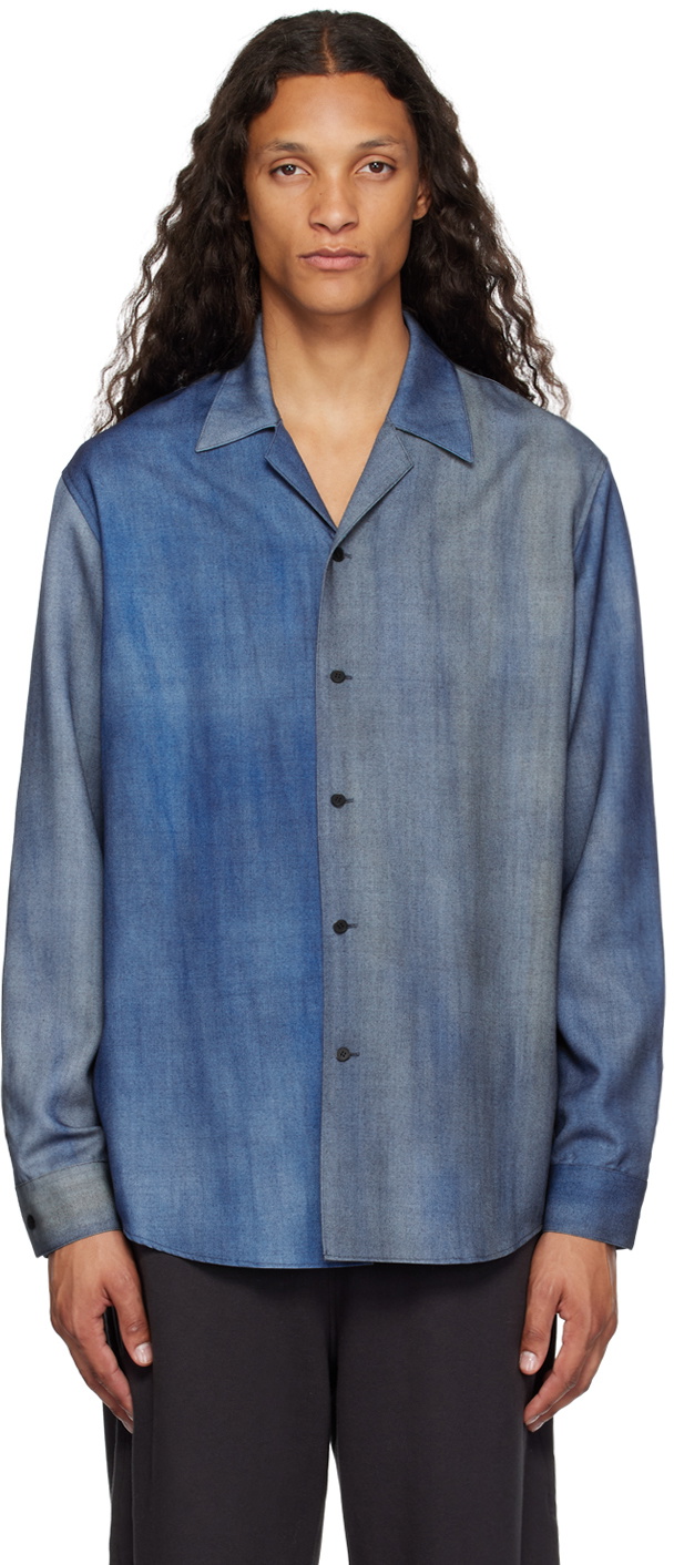 VEIN Blue Gradient Shirt VEIN