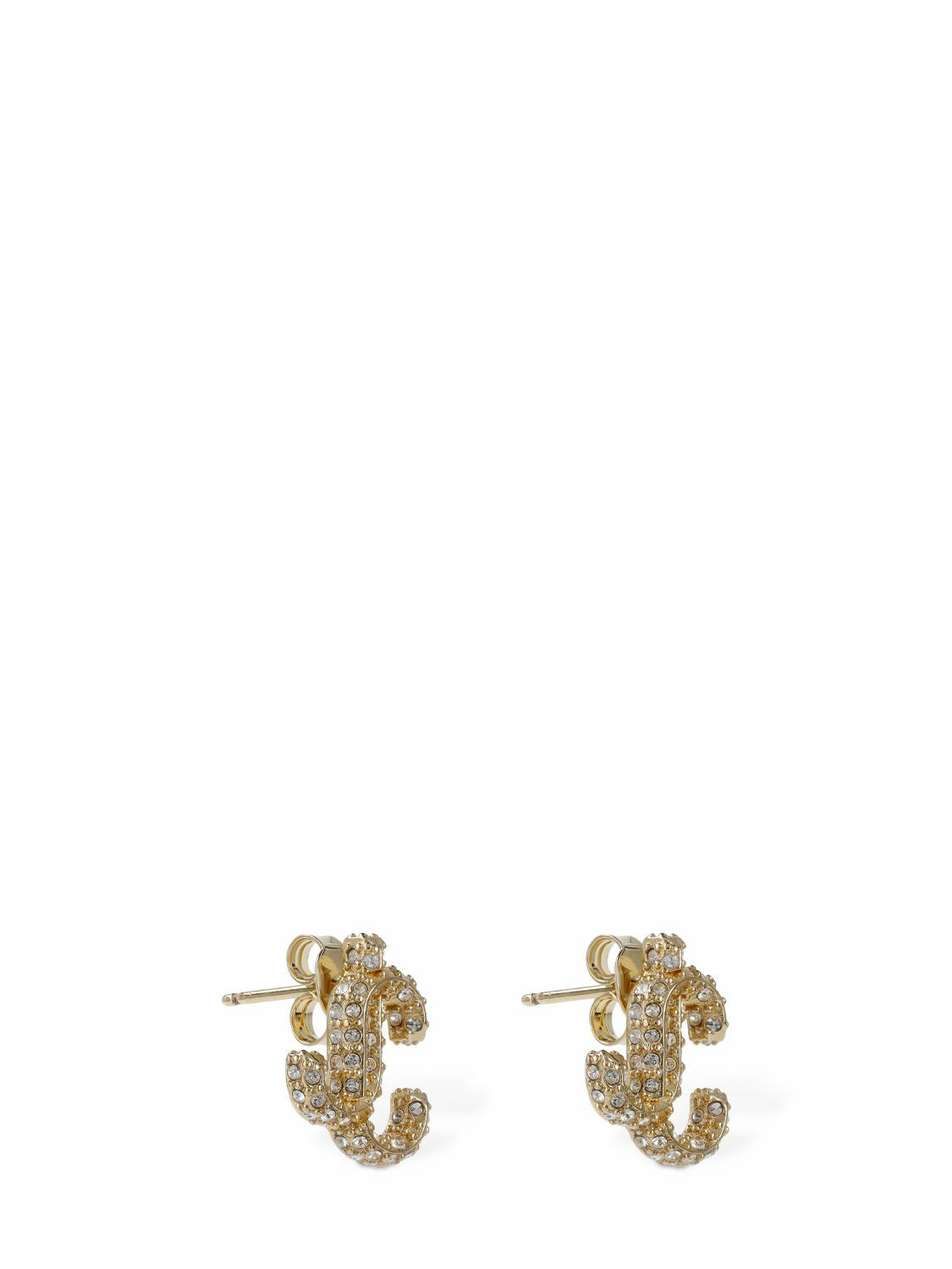 JIMMY CHOO - Jc Crystal Stud Earrings Jimmy Choo