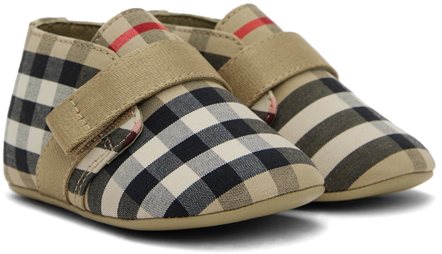 Burberry Baby Beige Vintage Check Pre-Walkers Burberry