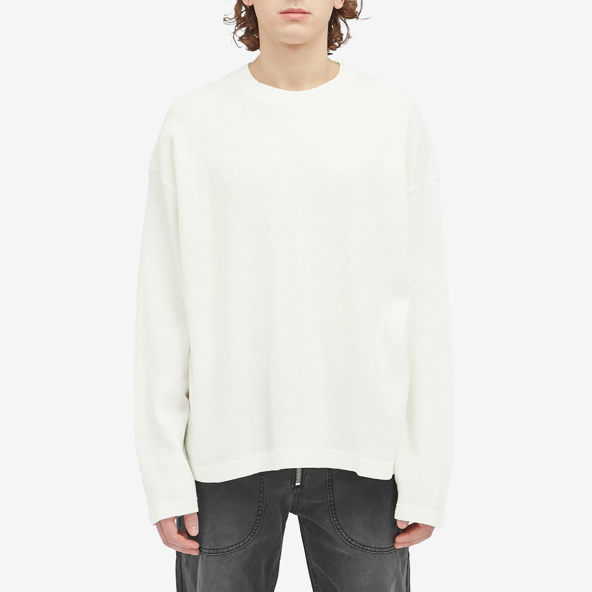 Cole Buxton Men's Waffle Painted Stars Long Sleeve T-Shirt in Vintage ...