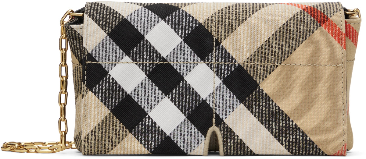 Burberry Beige Mini Snip Chain Bag Burberry