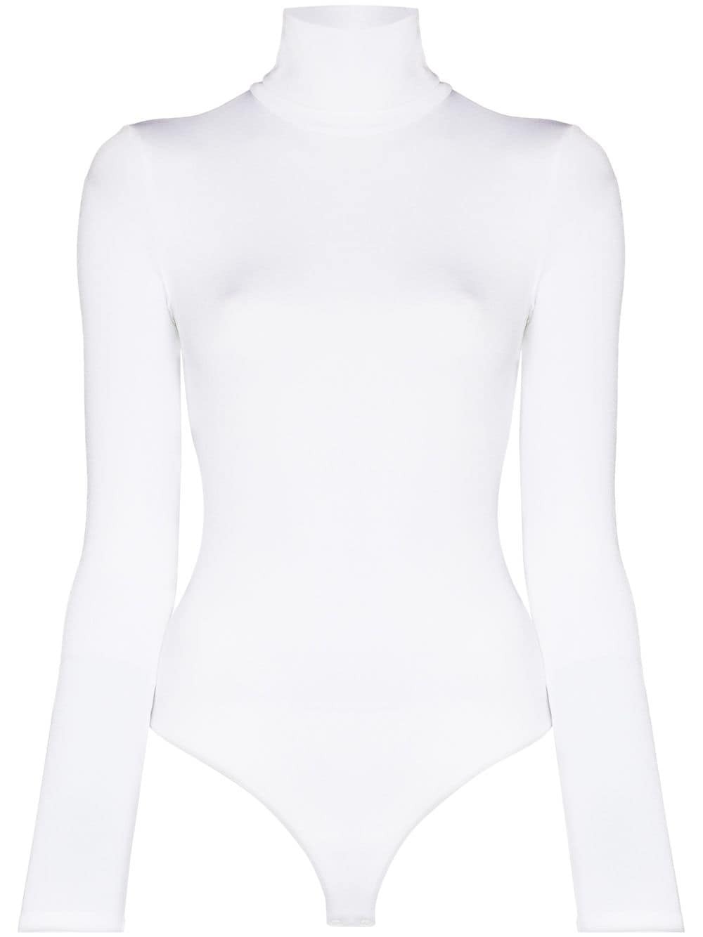 WOLFORD - Colorado Turtleneck Cotton Blend Bodysuit Wolford