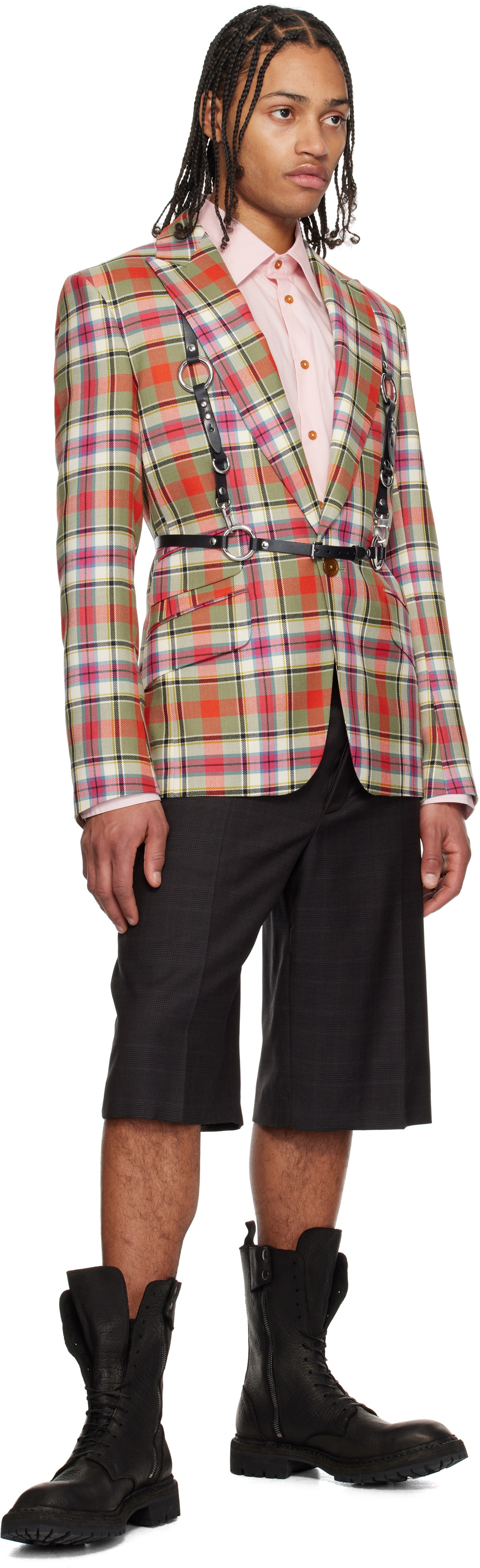 Vivienne Westwood Black Stud Belt Harness Suspenders Vivienne Westwood