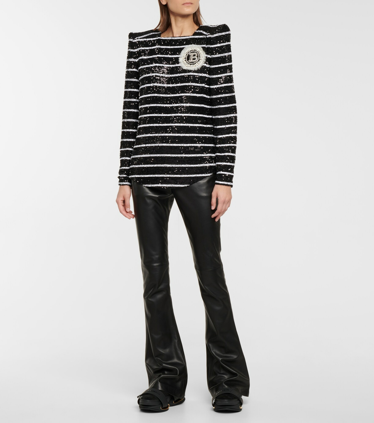 Balmain - BBold high-top sneakers Balmain