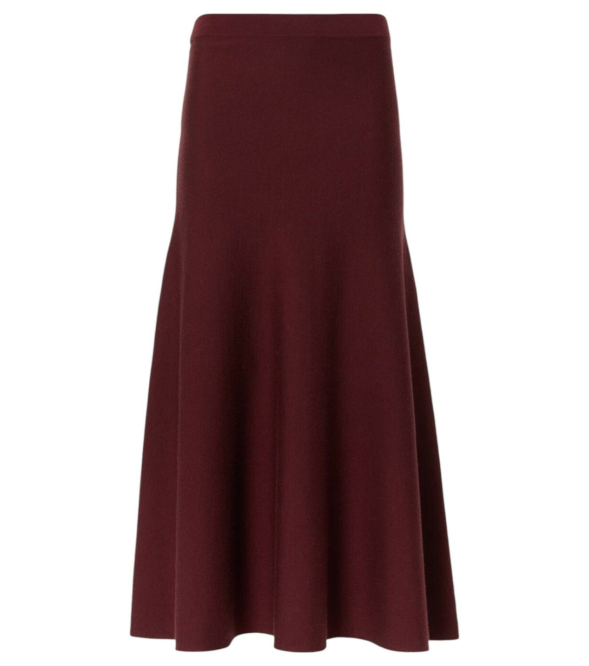 Gabriela Hearst Freddie wool, cashmere, and silk midi skirt Gabriela Hearst