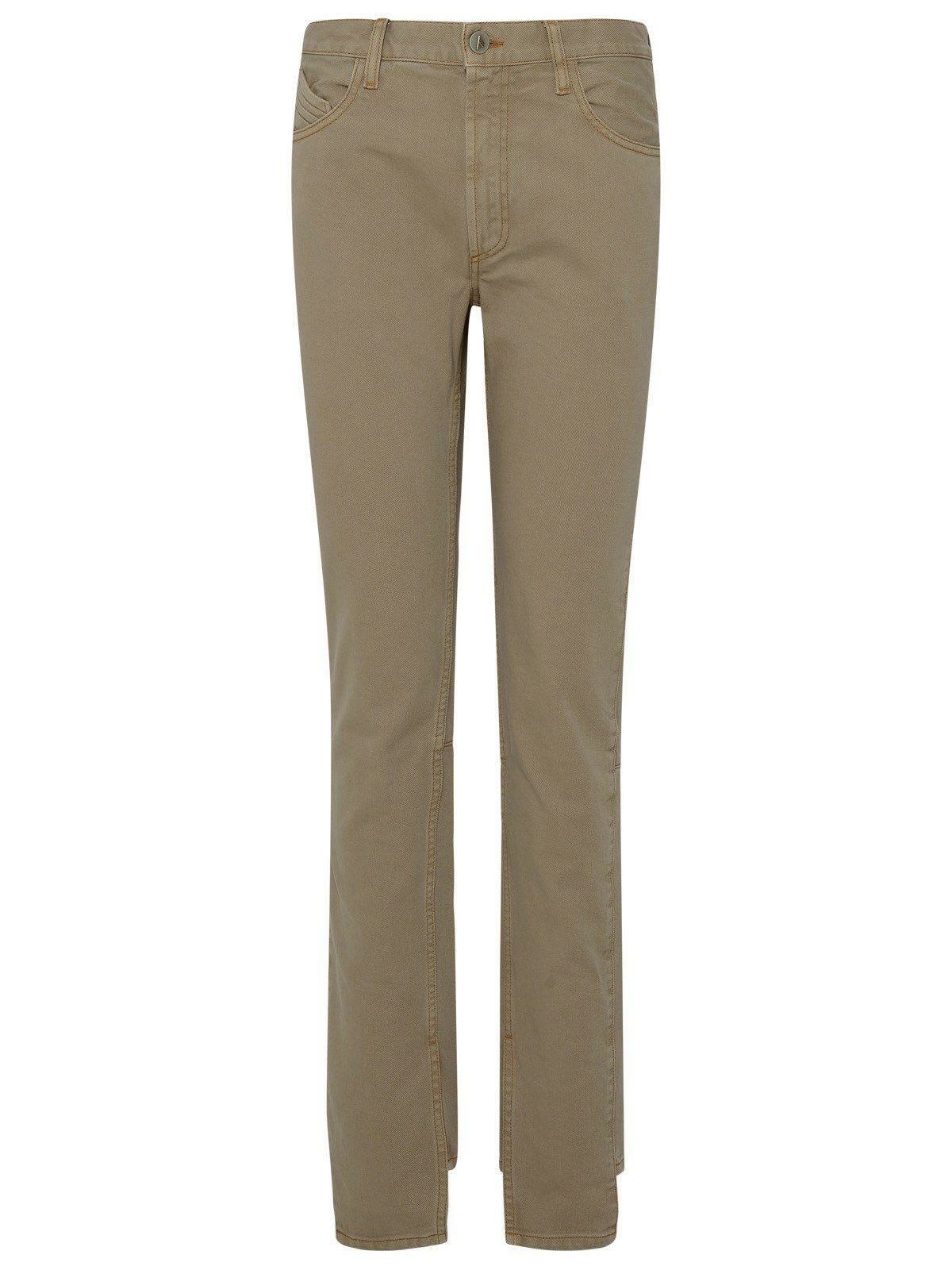 The Attico Logo Embroidered Skinny Fit Jeans The Attico