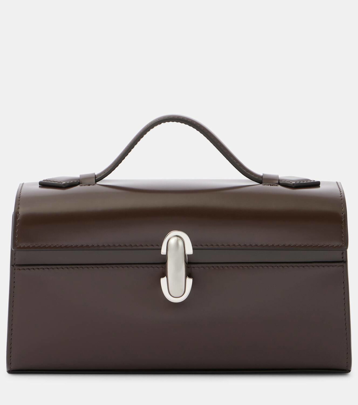 Savette Symmetry Pochette leather tote bag Savette