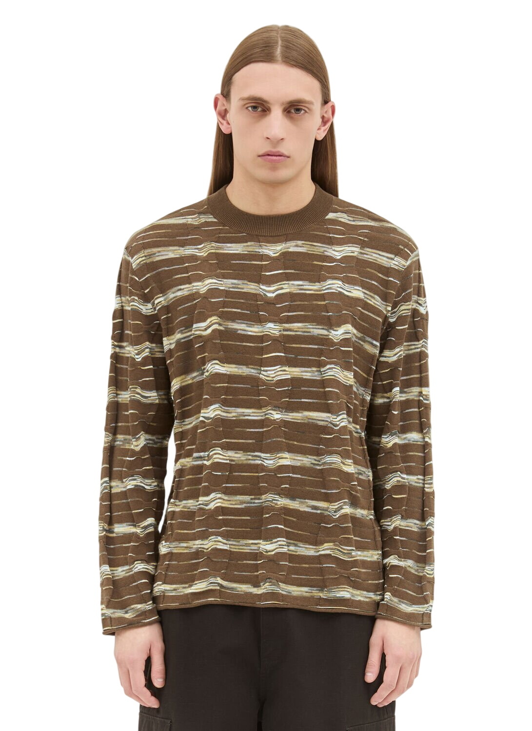 Brain Dead Space-Dye Sweater Brain Dead