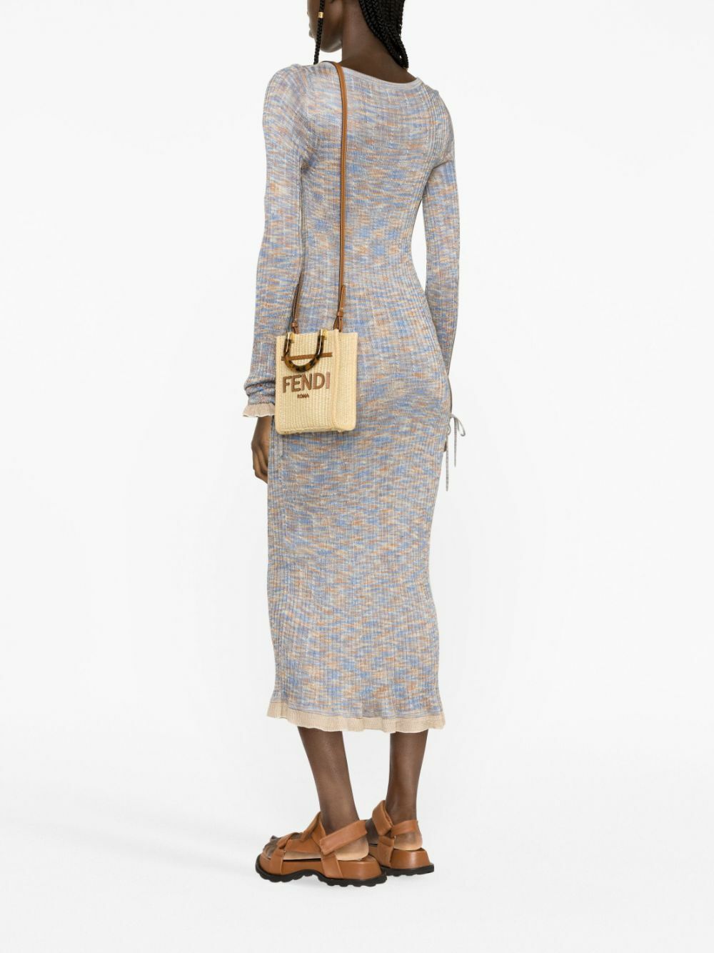 FENDI - Sunshine Mini Leather Tote Bag Fendi