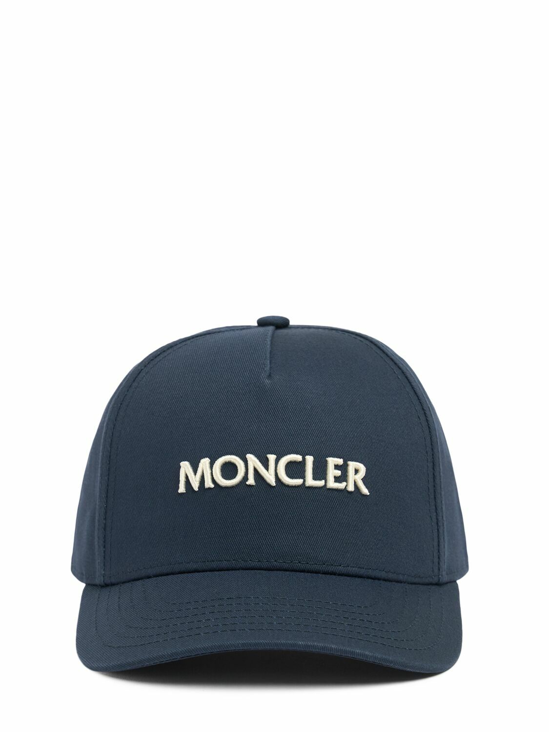MONCLER Embroidered Logo Cotton Baseball Cap Moncler