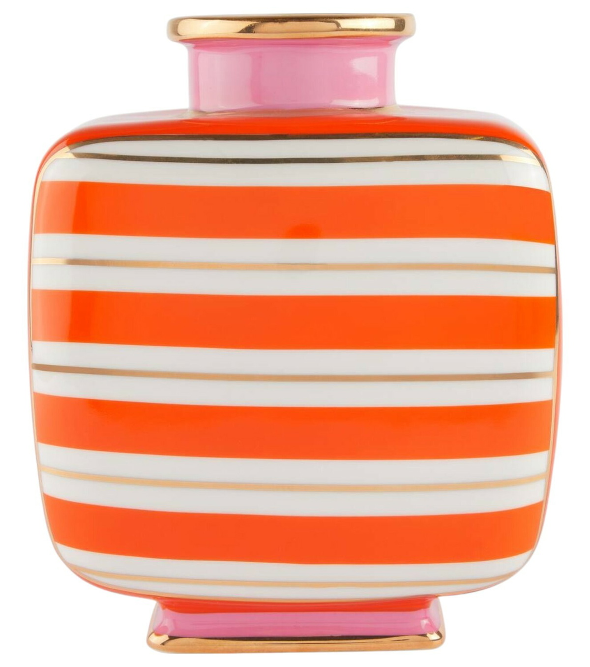 Jonathan Adler Portofino striped porcelain vase Jonathan Adler