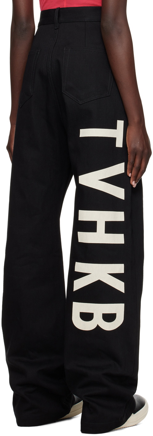 Rick Owens SSENSE Exclusive Black KEMBRA PFAHLER Edition Geth Jeans ...