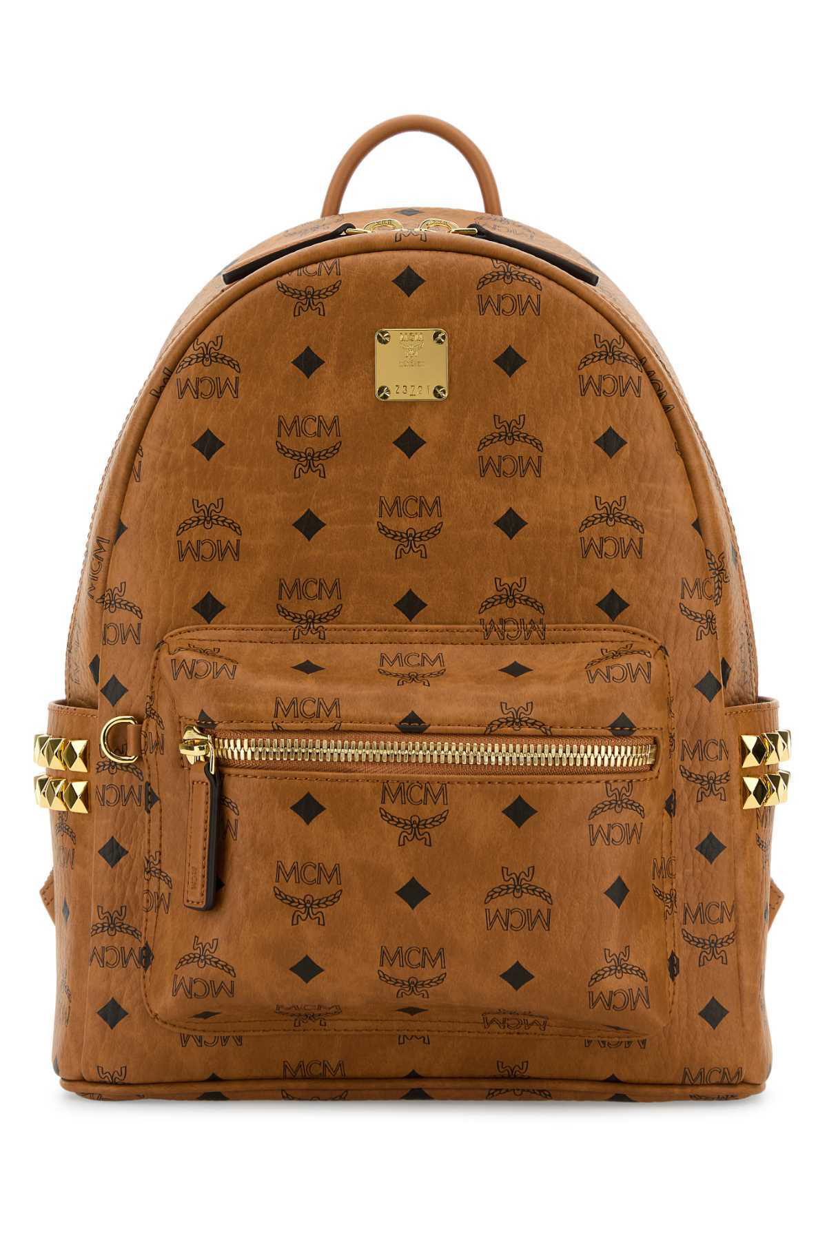 MCM Printed Canvas Small Stark Backpack MCM