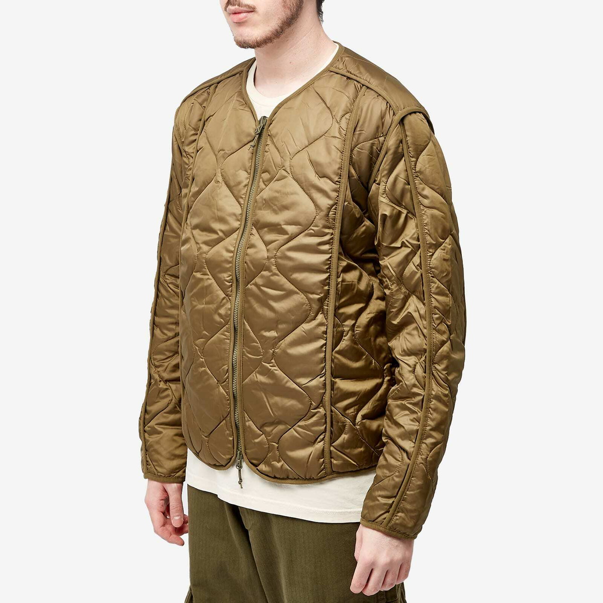 Foret Men's Humid Reversible Liner Jacket in Army/Olive Foret