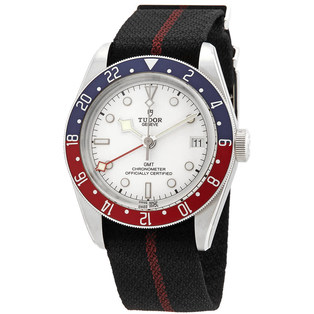 Tudor Black Bay GMT GMT Automatic Chronometer Opaline Dial Mens Watch ...
